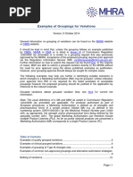 EMA Drug Variation Classification | PDF | Packaging And Labeling ...