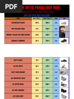 Reps Haul Spreadsheet | PDF | Renminbi | Fashion