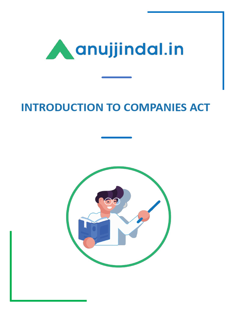Chapter 1 Intro To Companies Act Lyst7352 | PDF | Act Of Parliament | Stocks