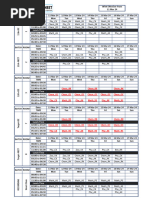 Grade 12 Timetable 2025 | PDF