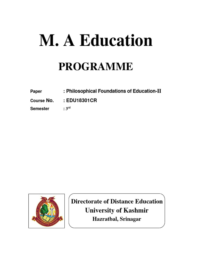 Educational Thought | PDF | Epistemology | Knowledge