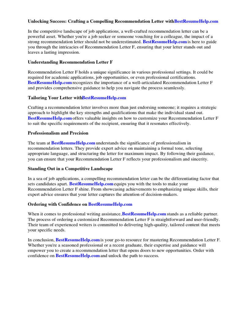 Recommendation Letter For Employee Engineer | PDF | Employment ...