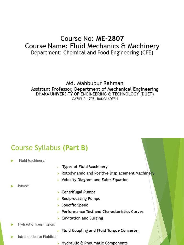Lecture 1 | PDF | Machines | Pump Lecture 1 | PDF | Machines | Pump