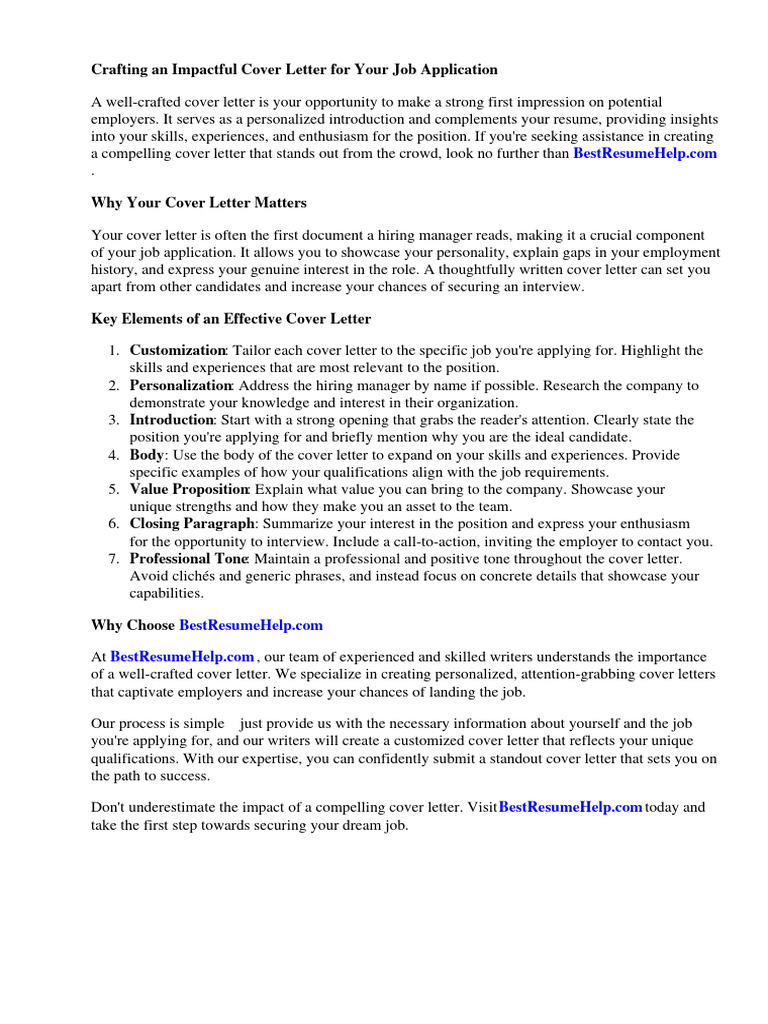 Cover Letter for Ministry Position | PDF | Résumé