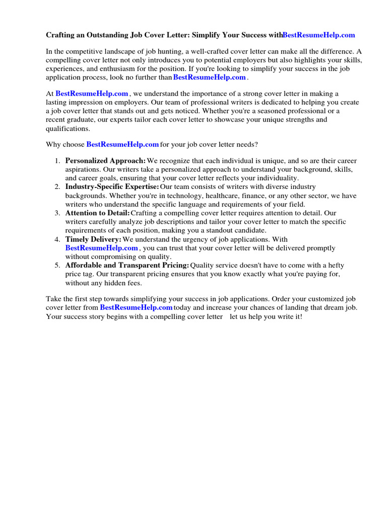 Job Seekers' Guide to Cover Letters | PDF | Résumé