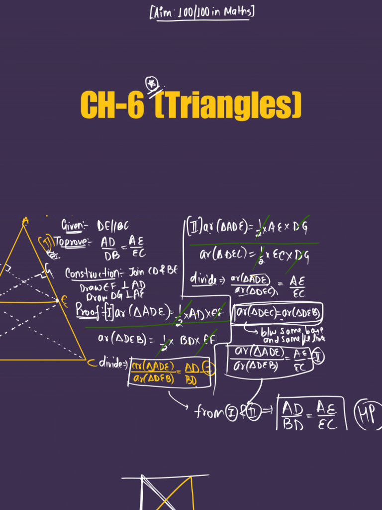 Shobhit Nirwan Maths Marathon Ch6 To Ch10 | PDF