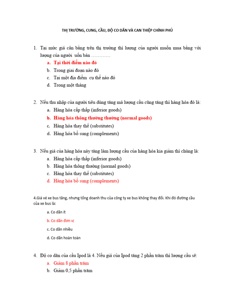 bài tập chương 4 - KTVM | PDF