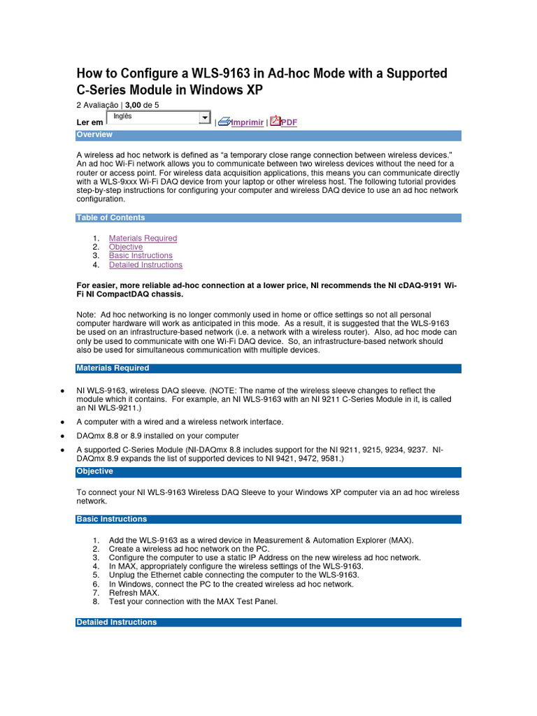 How To Configure A Wls Pdf Computer Network Wireless Network