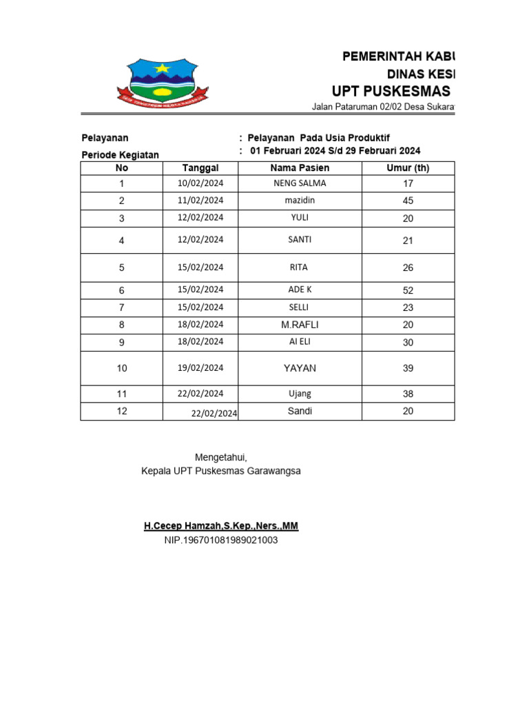 Bukti Dukung Ekin Februari 2024 Ai | PDF