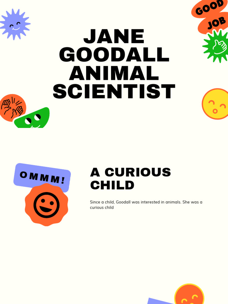 Book Review Jane Goodall Animal Scientist | PDF