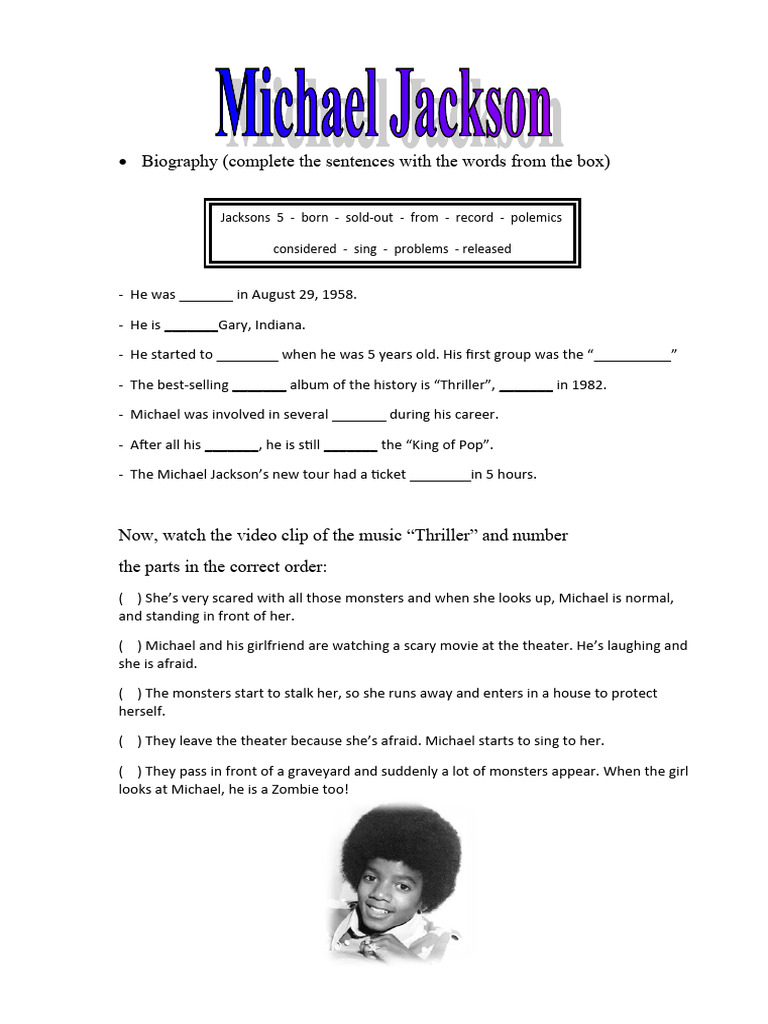 Biography Michael Jackson | PDF | Michael Jackson