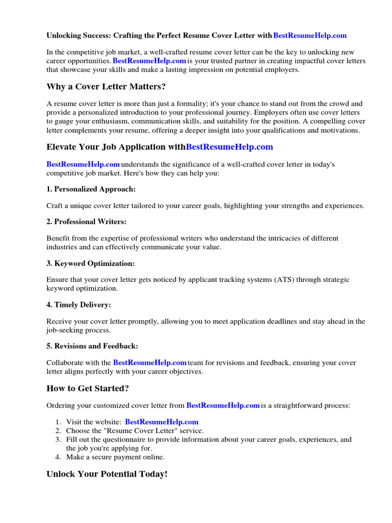 Resume Cover Page Example | PDF | Résumé | Recruitment