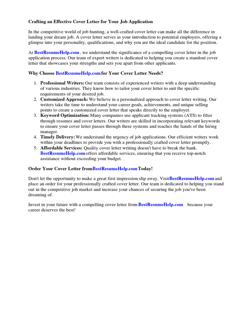 Example Cover Letter Job Application Nursing | PDF | Nursing | Résumé