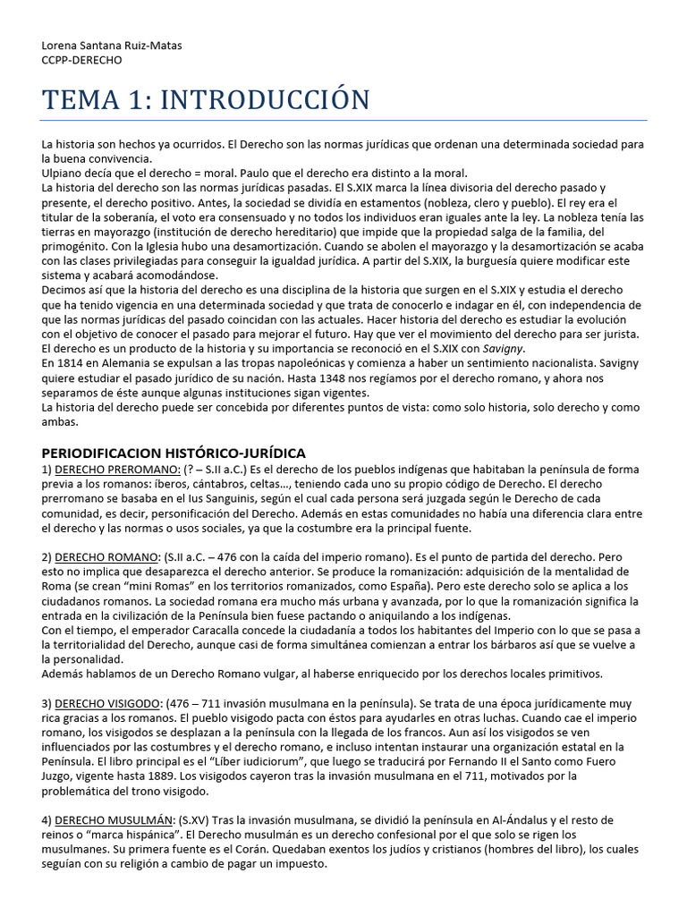 TEMA 1, 2 y 3 (1) | PDF | imperio Romano | Edades medias