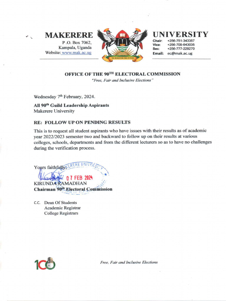 Follow Up On Pending Results | PDF