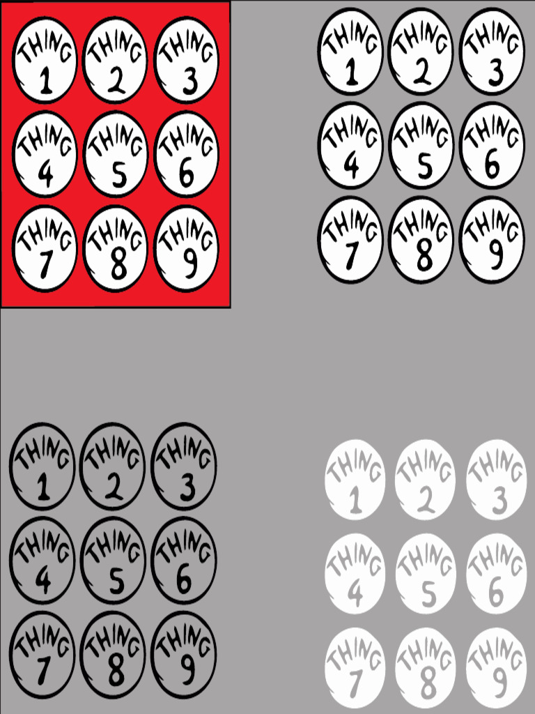 Thing 1 2 3 Seeklogo | PDF