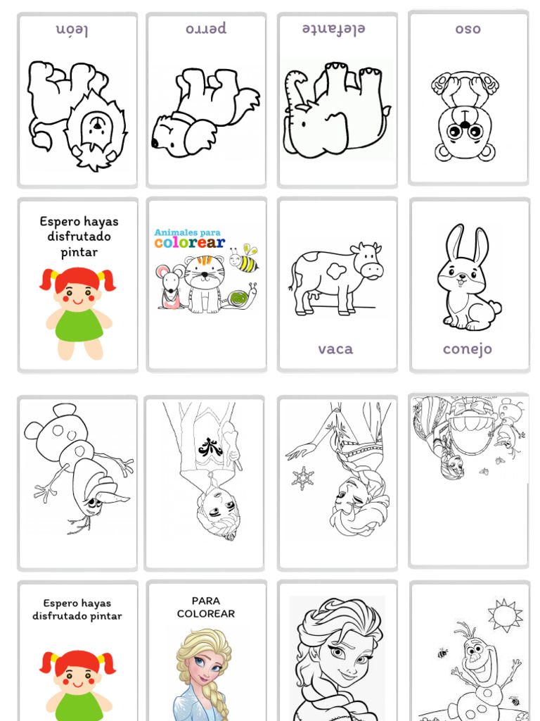 Mini Libros para Pintar | PDF