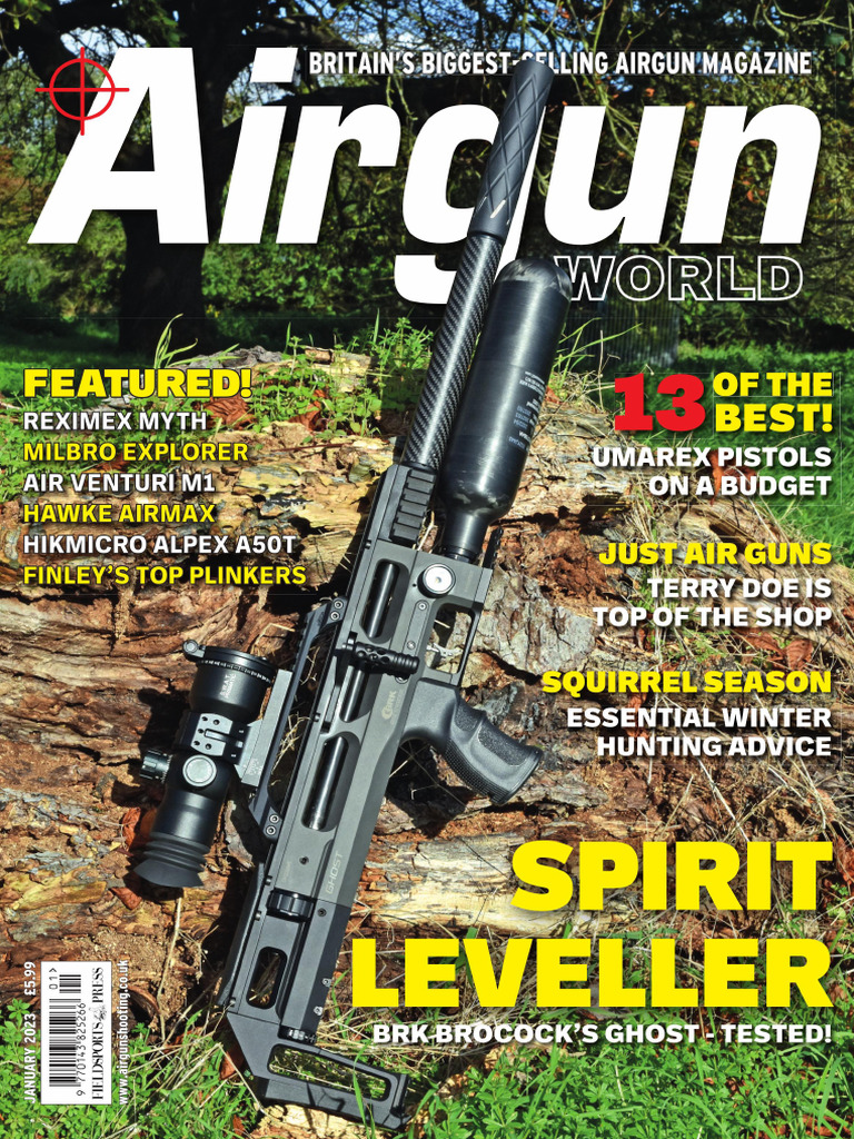 Airgun World 01.2023 | PDF | Ballistics | Projectile Weapons