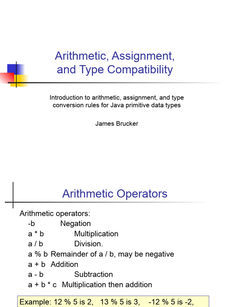04 Primitive Operations | PDF | Integer (Computer Science) | Data Type