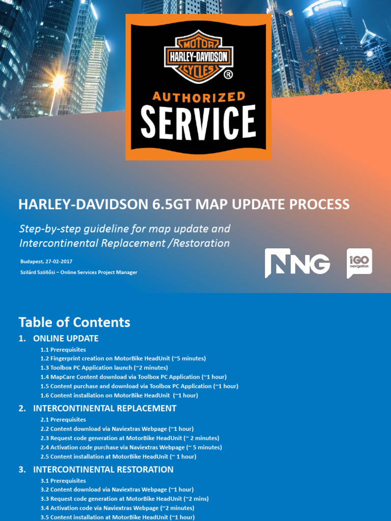 Harley-Davidson 6.5GT Map Update Process MAY72021 | PDF | Usb Flash ...