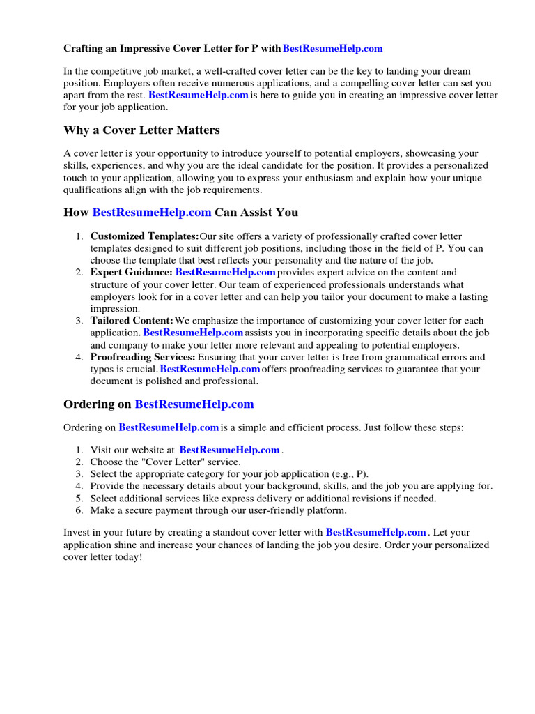 Cover Letter For Packer Position With No Experience | PDF | Experience ...
