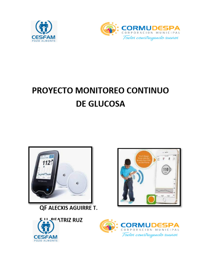 Proyecto Monitoreo Continuo de Glucosa Cesfam Pozoalmonte | PDF ...
