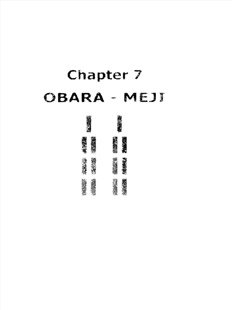 Popoola Obara Meji Solamente Ingles | PDF