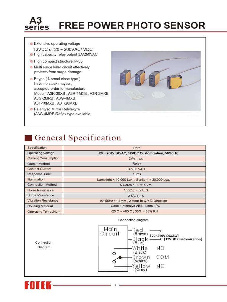 PHO-A3 | PDF | Alternating Current | Relay