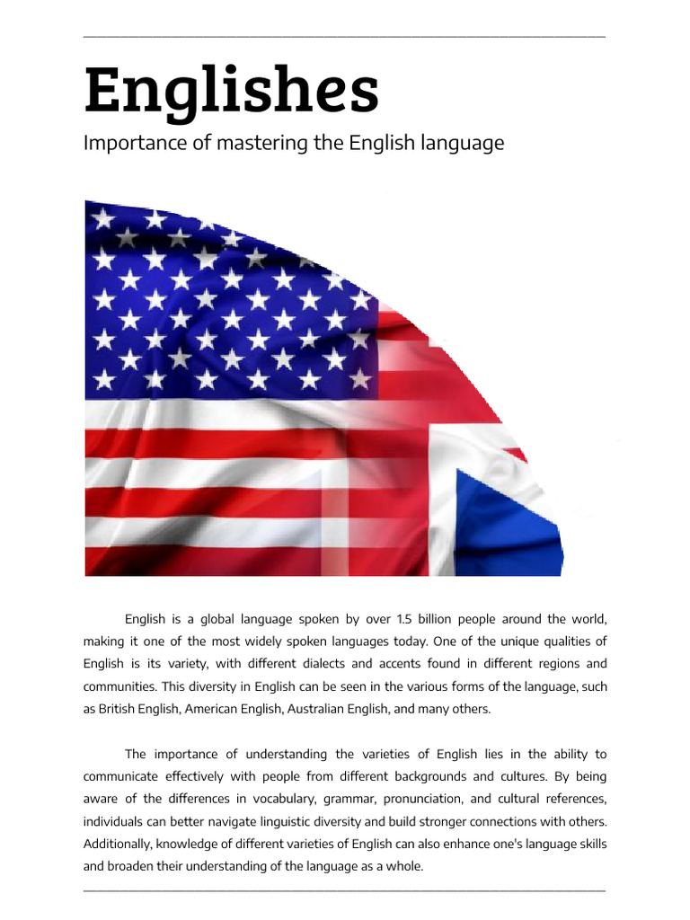 Inglês | PDF | English Language | Languages Of The United Kingdom