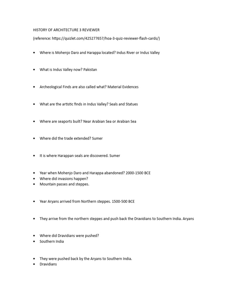 History of Architecture 3 Reviewer | PDF | Brahman | Vishnu