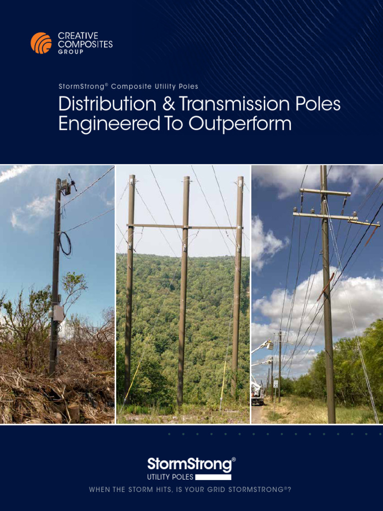 CCG-Utility-Pole-Brochure-Web-r3 Fiber | PDF | Composite Material ...