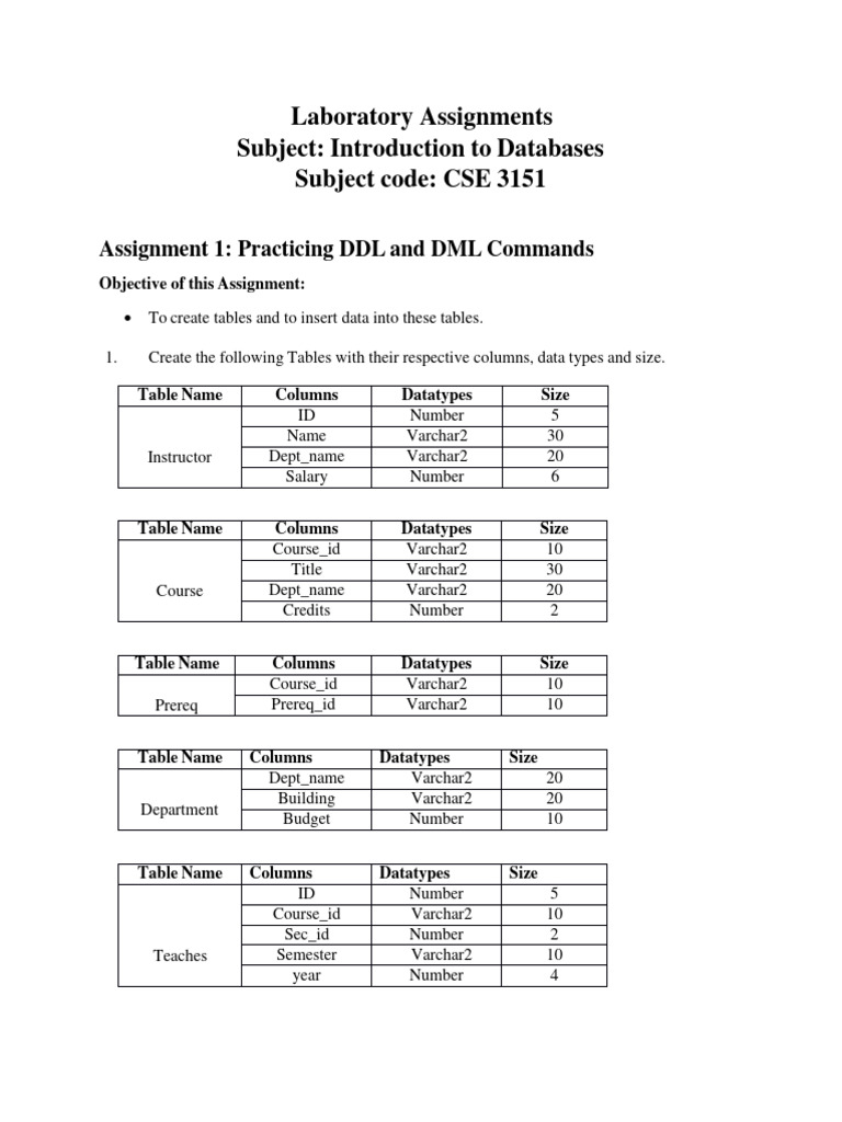 Assignment 1 1 | PDF