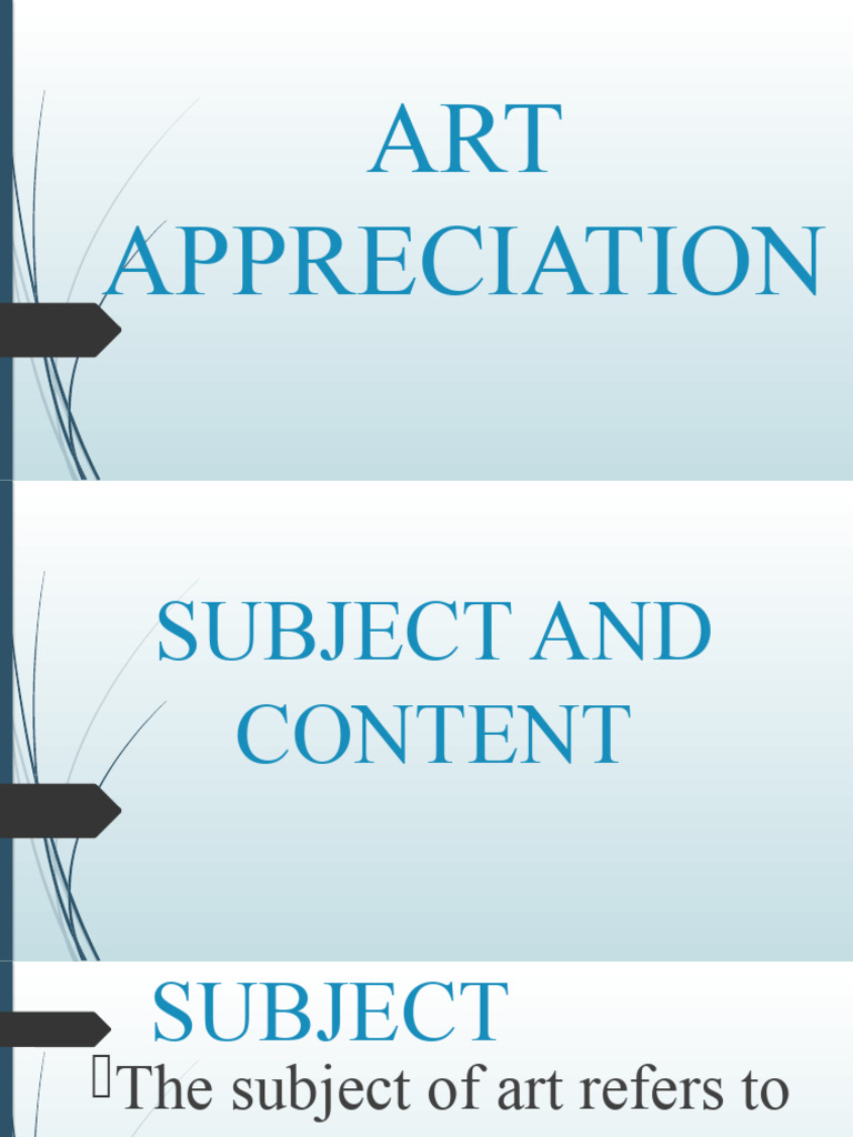 Art Appreciation Lesson 2 | PDF | Abstract Art | Cubism