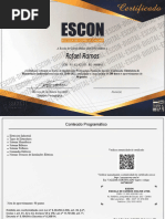 Certificado Python Hashtag Treinamentos | PDF