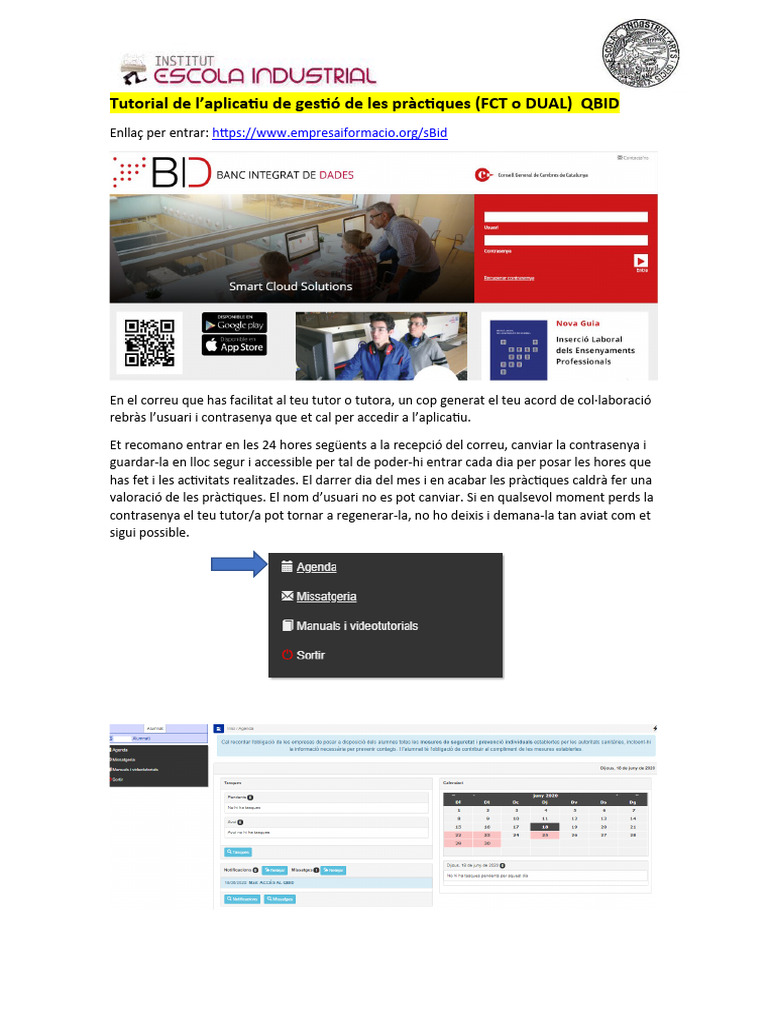 Tutorial QBID Alumne | PDF