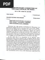 Disciplinary Committee | PDF | Advocate | Supreme Court Of India