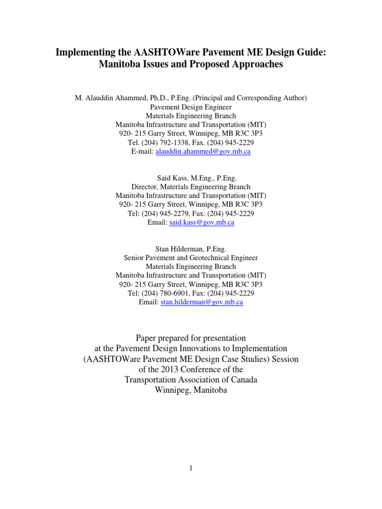 04 Artigo AASHTOWare | PDF | Road Surface | Concrete