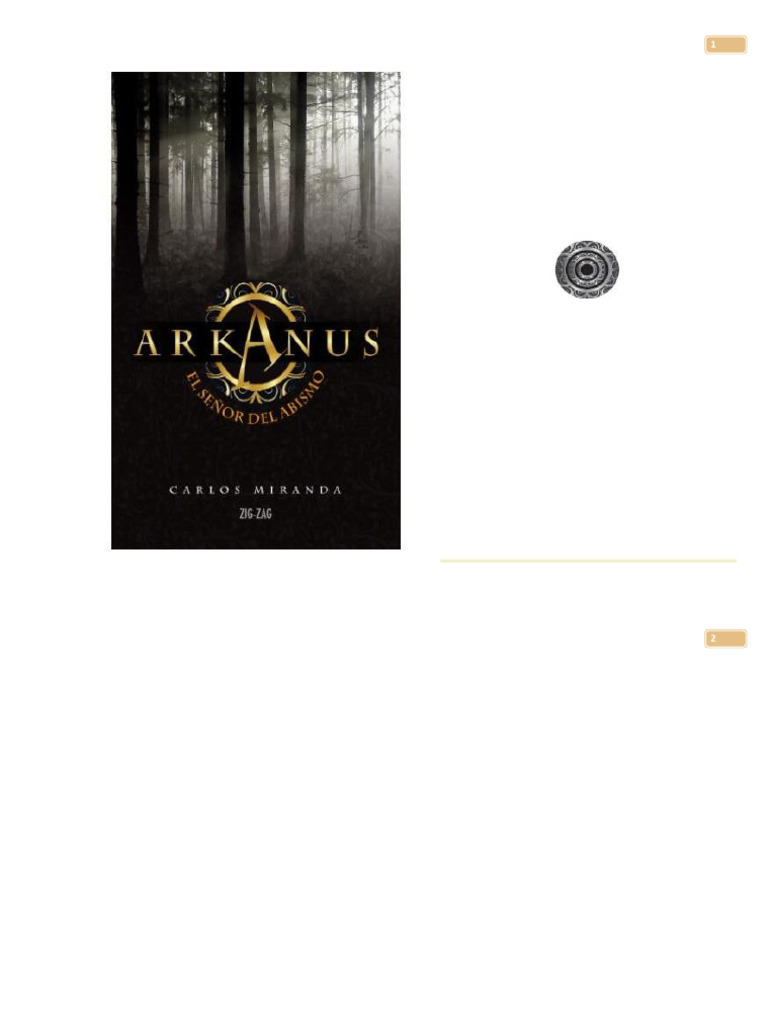 Arkanus : Le Seigneur du Abismo | PDF
