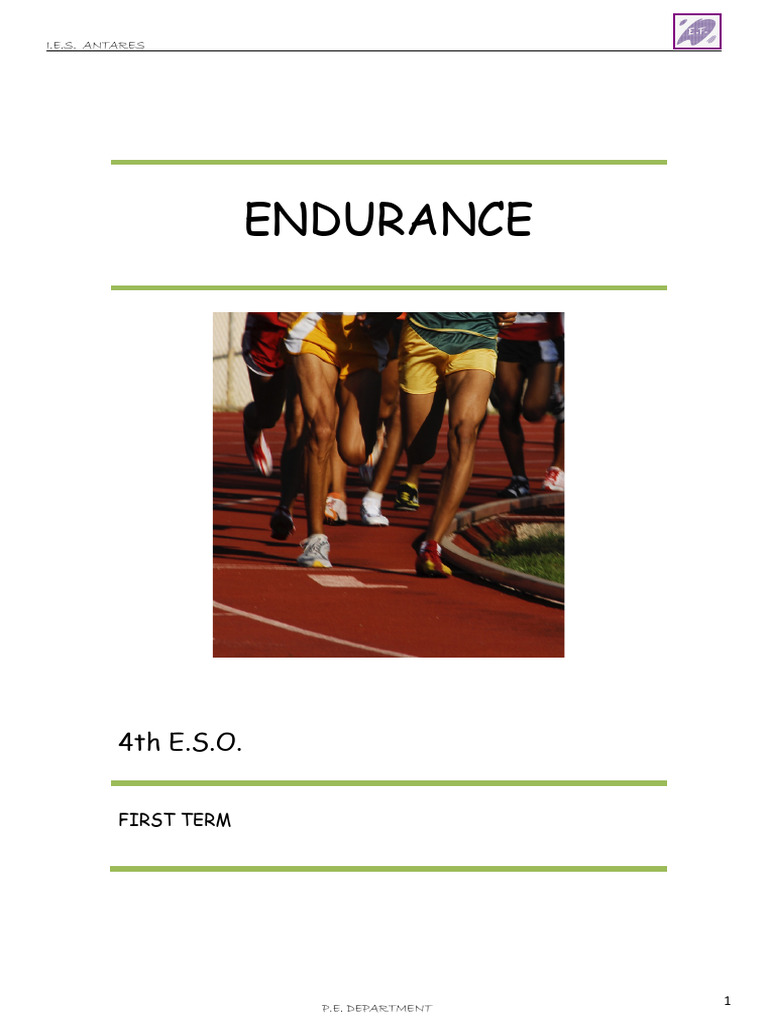Endurance | PDF | High Intensity Interval Training | Physical Fitness