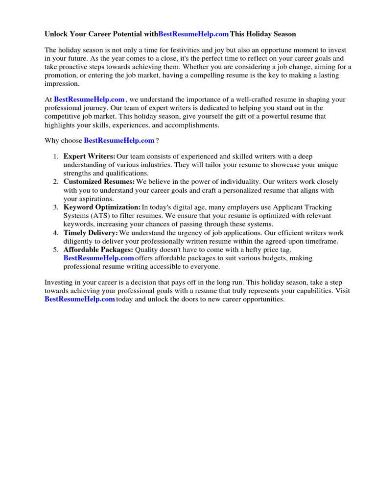 Holiday Job Application Guide | PDF | Résumé | Employment