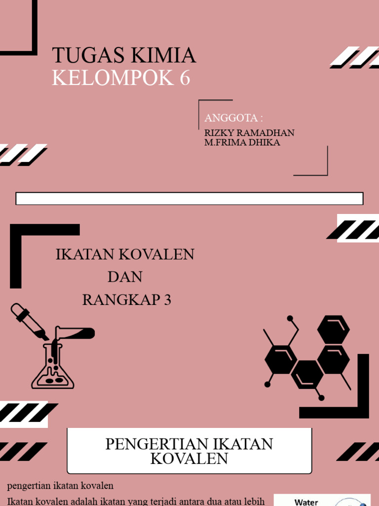 Kelompok 6 Ikatan Kovalen Rangkap 3 | PDF