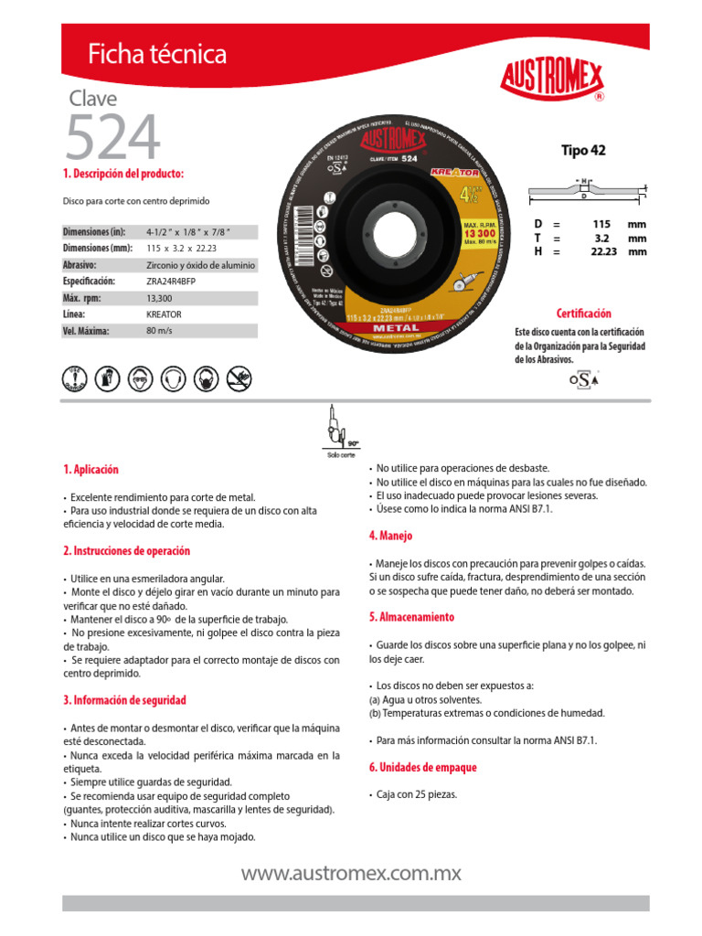 Ficha Técnica: Clave | PDF