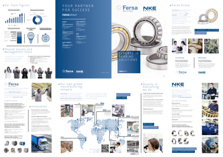 FERSA-NKE_EN_low | PDF | Bearing (Mechanical) | Logistics