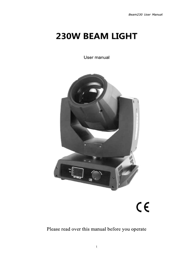 LB230 Manual | PDF