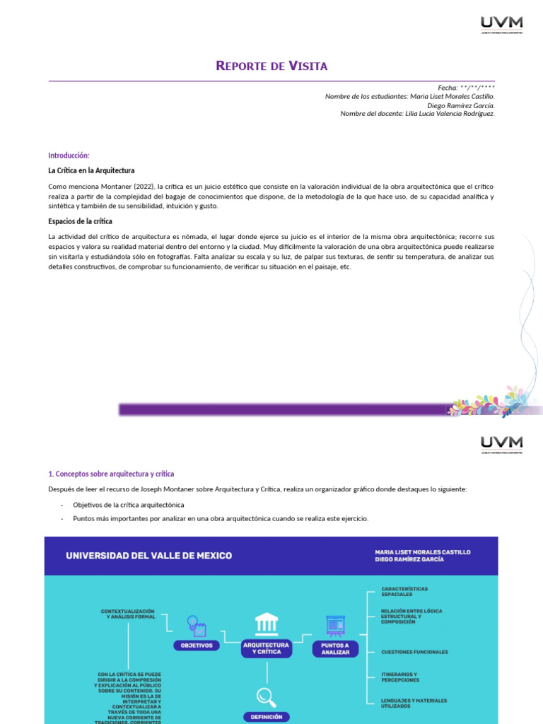 U1_Actividad 2 Reporte de Visita | PDF | edificio | Ventilación ...