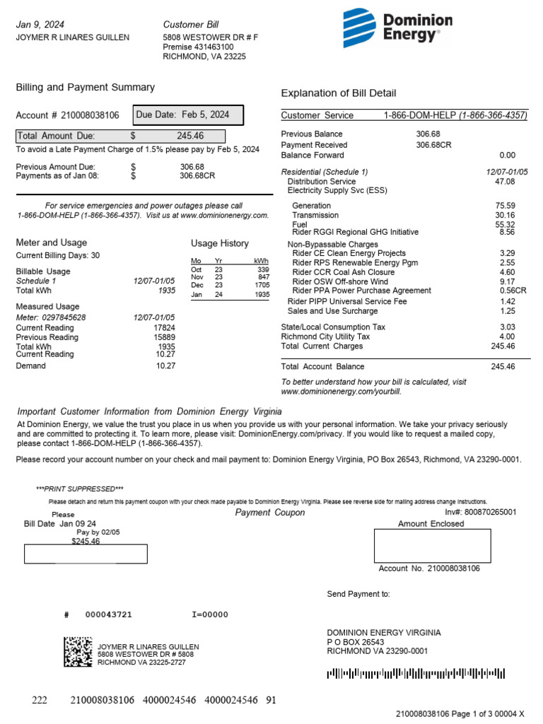 View Bill | PDF | Cheque | Credit Card