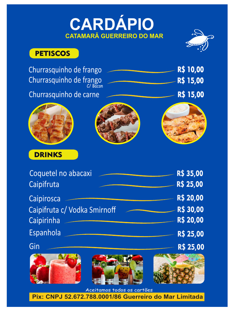 cardapio | PDF