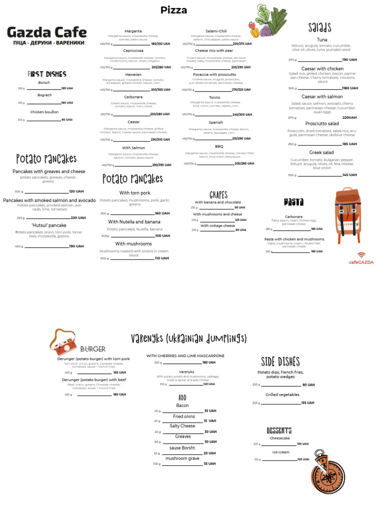 Gazda Cafe English | Download Free PDF | Salad | Sauce