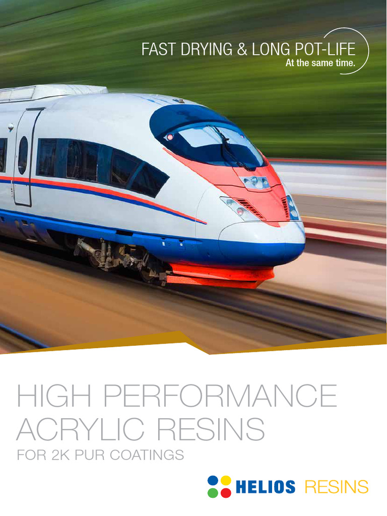 HP Acrylic Resins WEB | PDF | Polyurethane | Coating