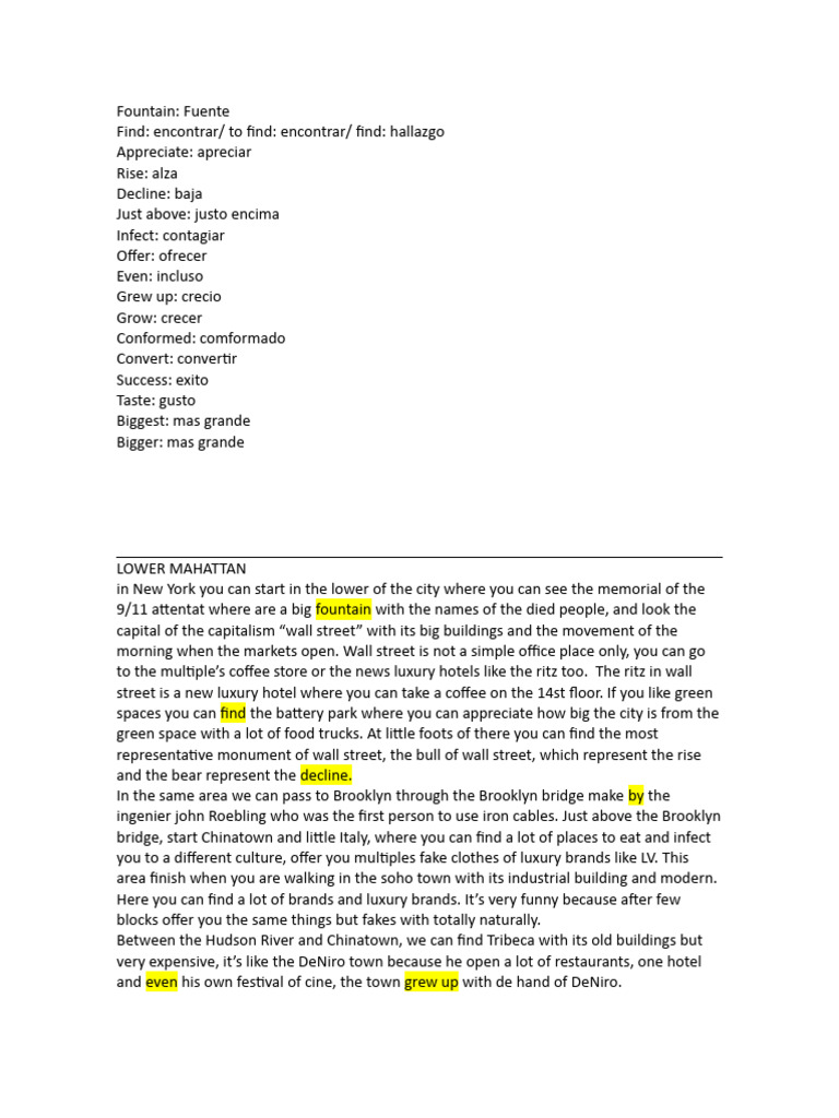 New York Pdf